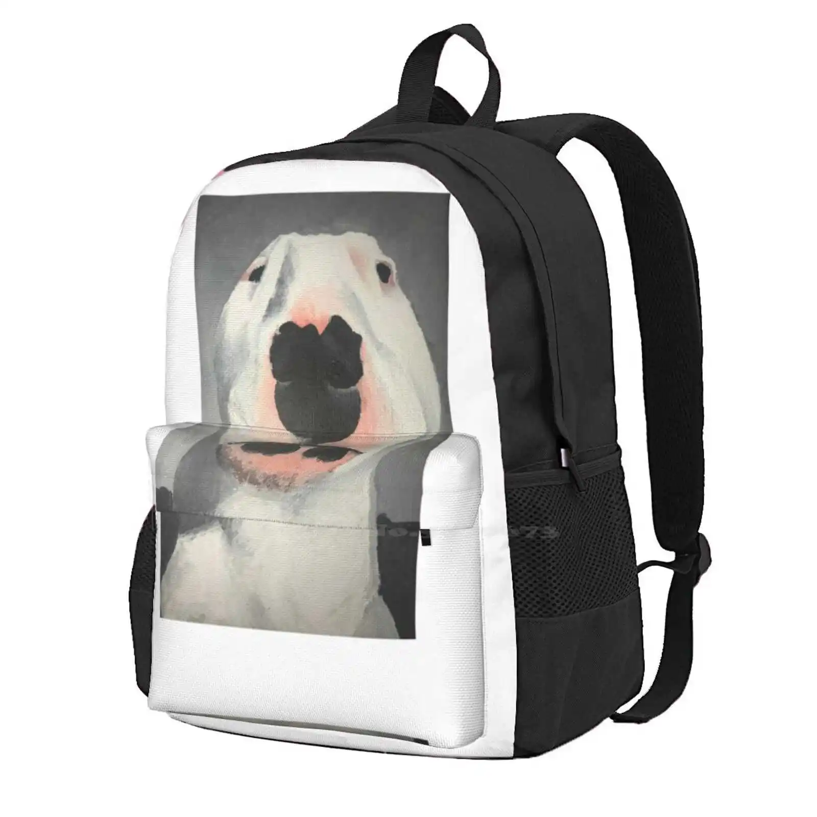 Walter-Meme-Dog-Hot-Sale-Backpack-Fashion-Bags-Hand-Painted-Acrylic ...