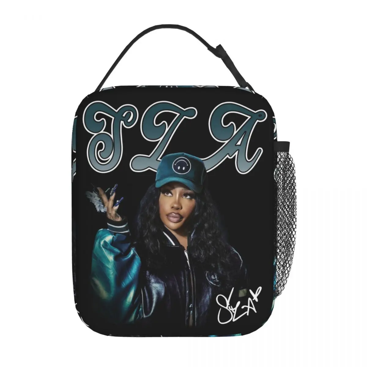 Rapper SZA SOS Insulated Lunch Bags High Capacity Reusable Thermal Bag ...