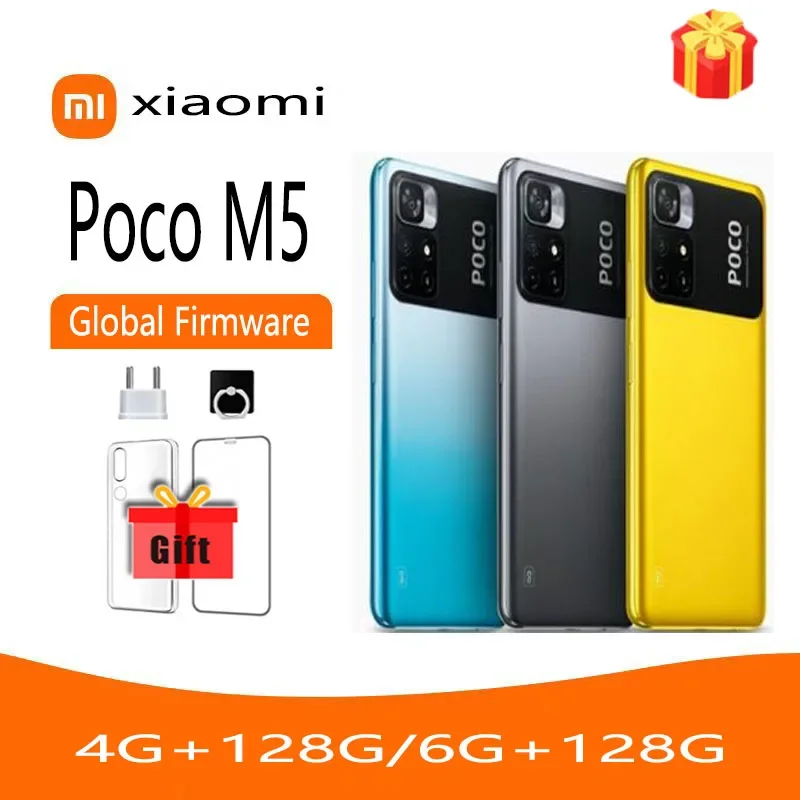 Xiaomi-Smartphone-POCO-M5-5G-6-GB-128GB-AMOLED-DotDisplay-NFC-Edici-n ...