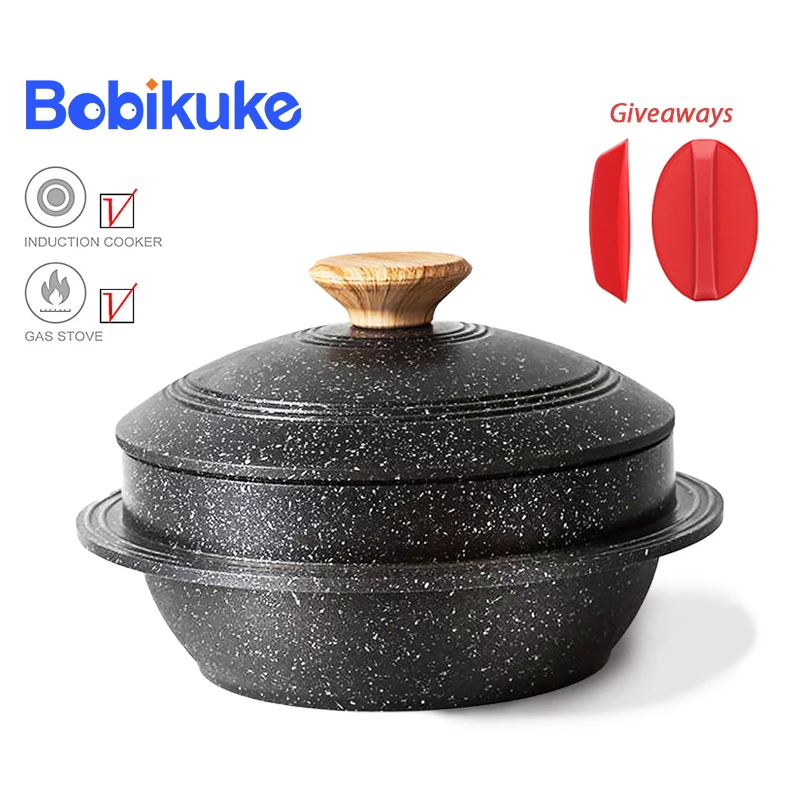 0.5L Clay Casserole 0.5L Clay Cooking Pot - Traditional Stone Pot For ...