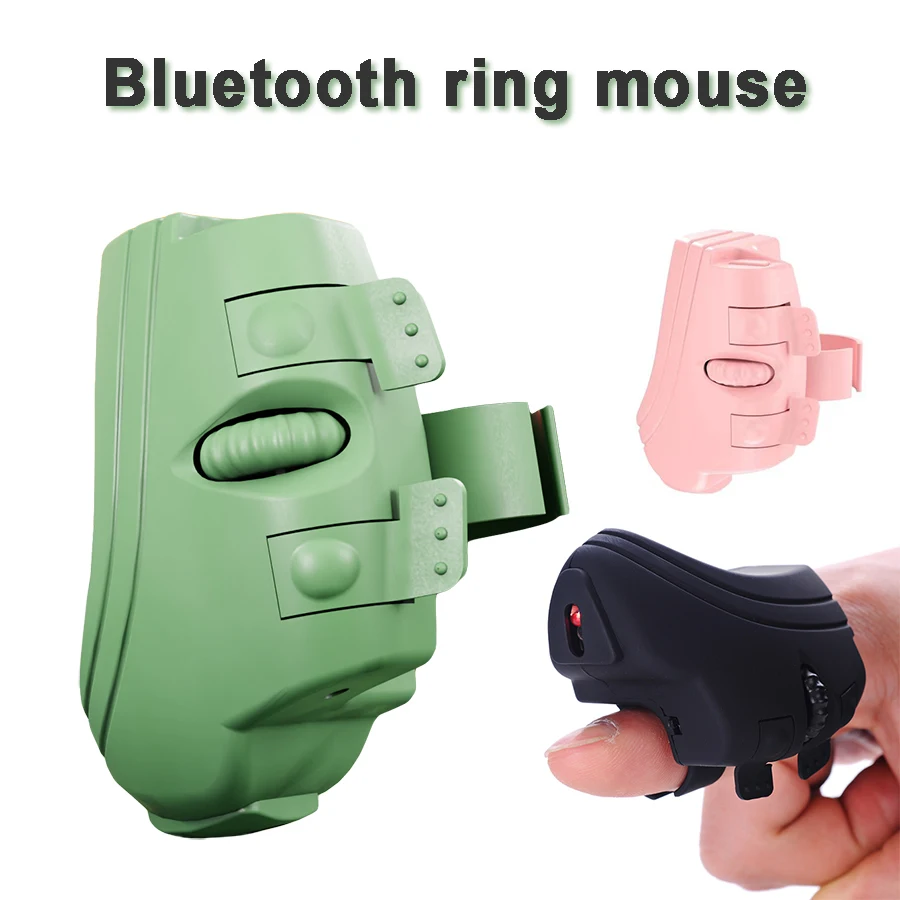 Mini-Ring-Wireless-Mouse-Bluetooth-Rechargeable-Ergonomic-Portable-Mice ...