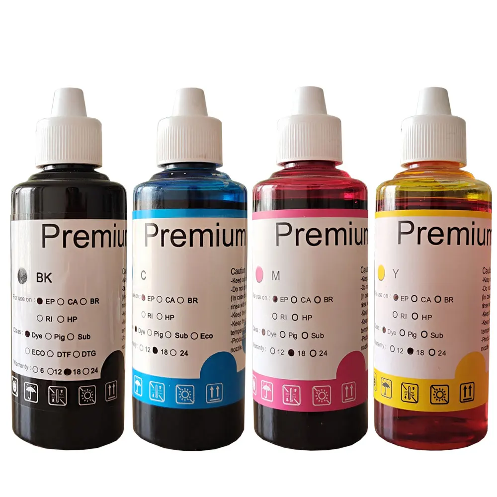 503 503XL Refill Dye Ink Bottle 4 Color For Printer Epson XP-5200 XP ...