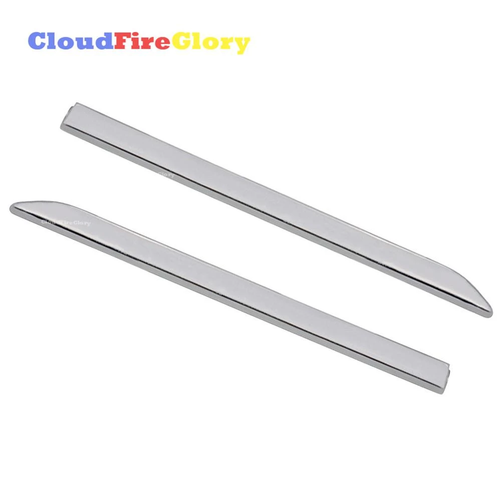 Cloudfiregloryメルセデス · ベンツcクラスW204 2007 2010 1個左側または右側クロームフェンダーストリップ成形 ...