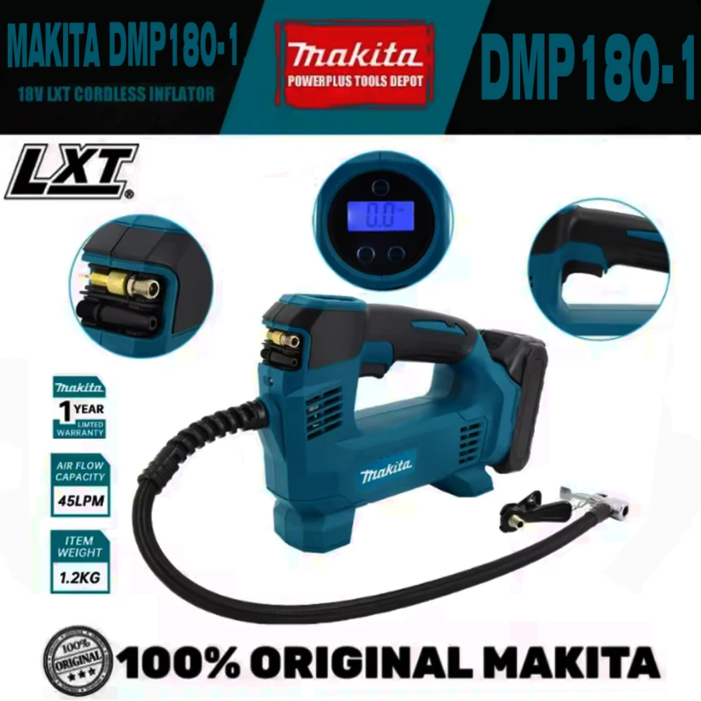 Original MAKITA DMP180-1 18V Cordless Inflator Bare Tool Für Auto ...
