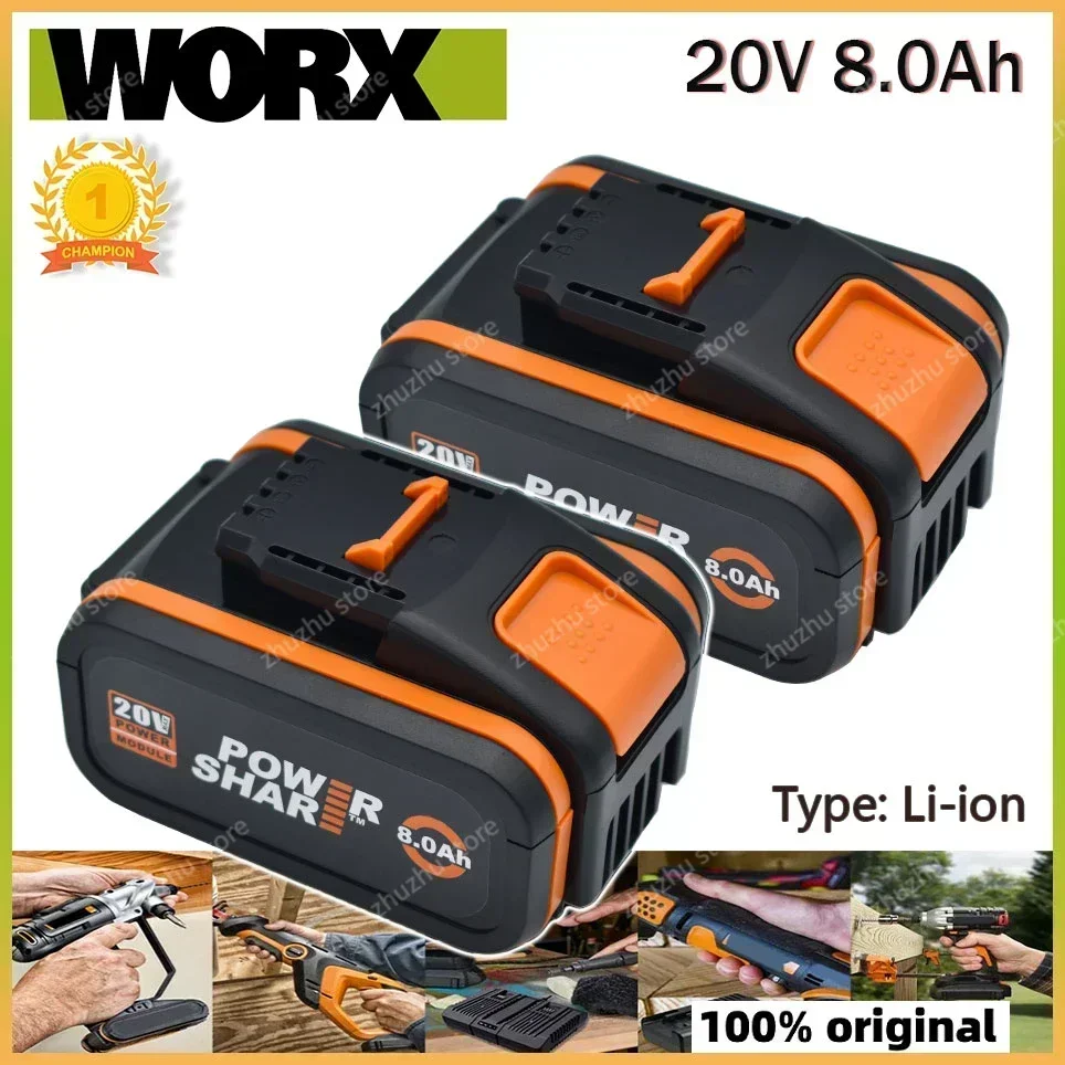 Batterie de rechange aste au lithium-ion d'origine Worx WA3551, WA3553 ...