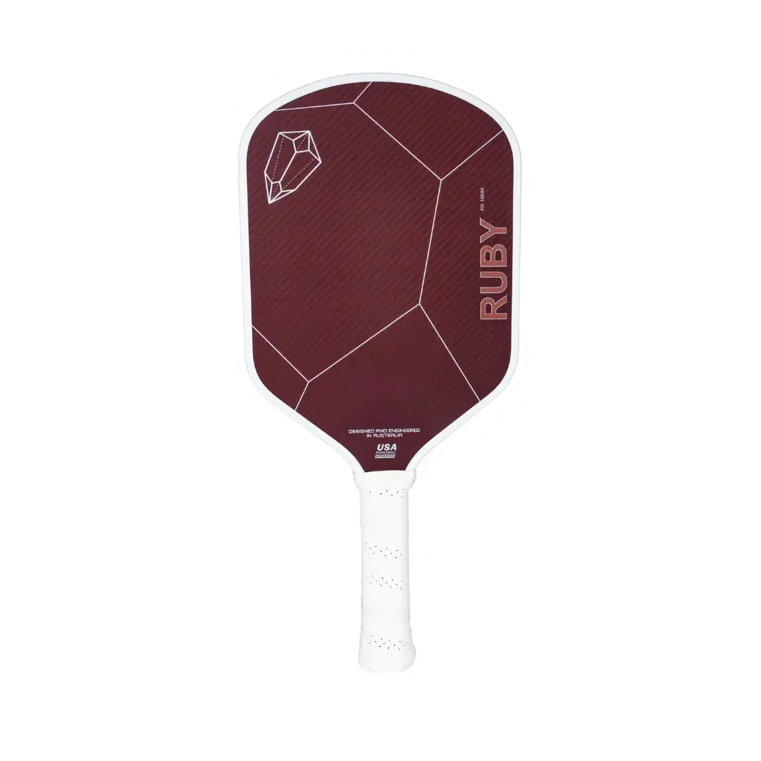 Pickleball-Paddle-SixZero-RUBY-Pickleball-Paddle-Red-Kevlar-Pickleball ...