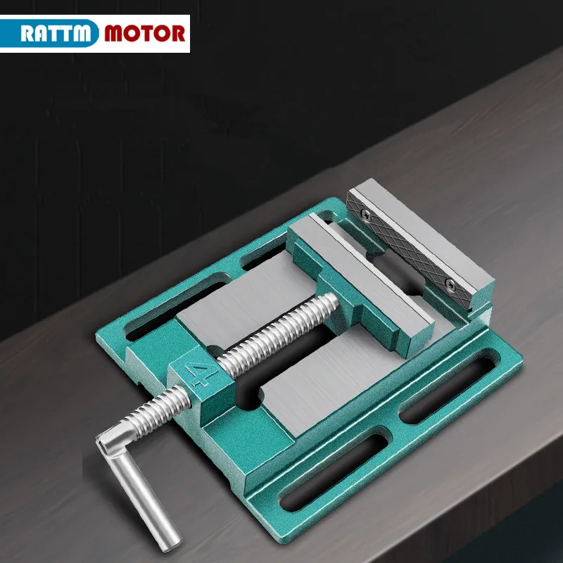 2.5/3/4/5/6 Inch Cast Iron Mini Flat Jaw Vise Vice Table Compound ...