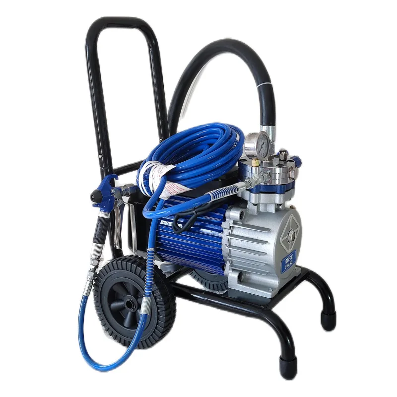 High-Pressure-Airless-Latex-Paint-Spraying-Machine-Latex-Paint-Sprayer ...