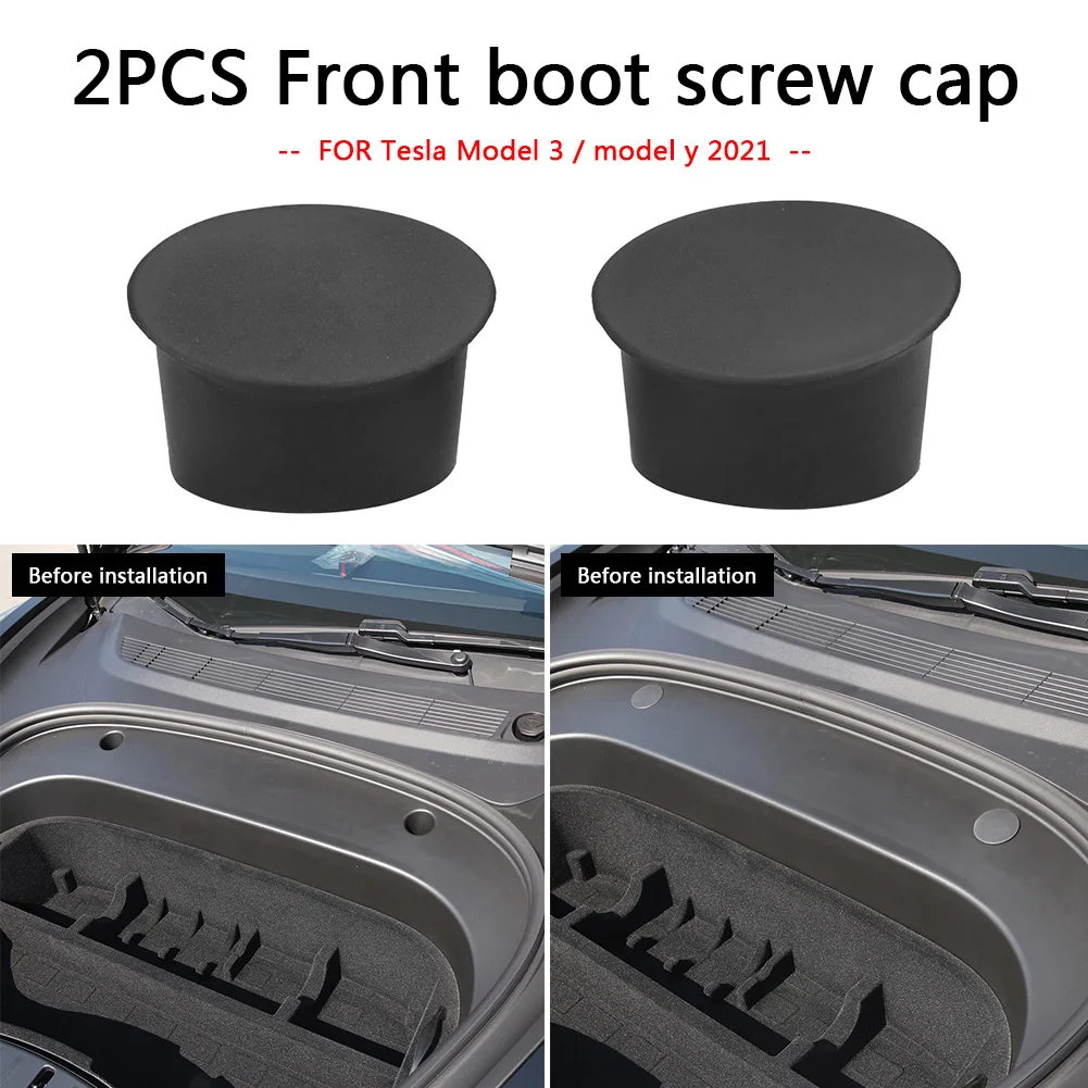 2pcs-Front-Trunk-Anti-Dust-Caps-for-Tesla-Model-3-Screw-Protective-Box ...