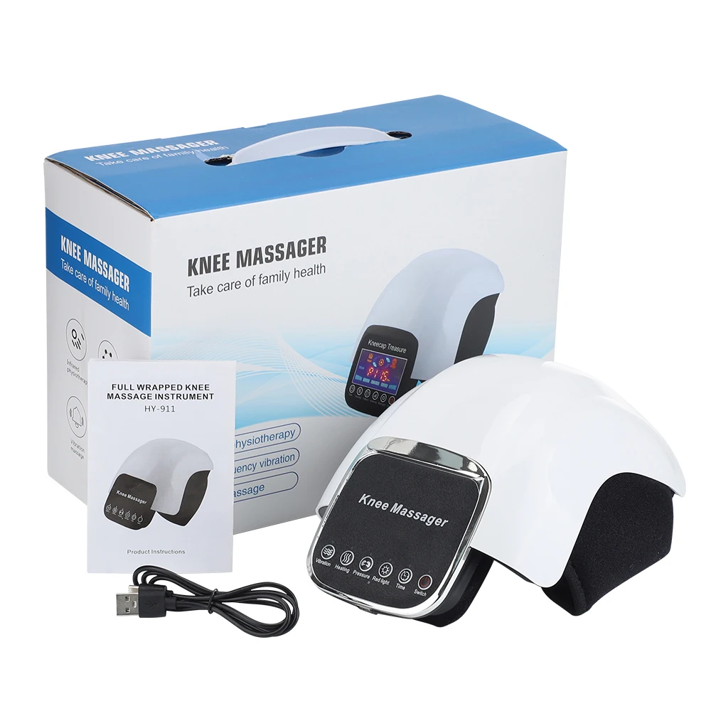 Electric-Heating-Knee-Massager-Vibrating-Hot-Compress-Airbag-Massage ...