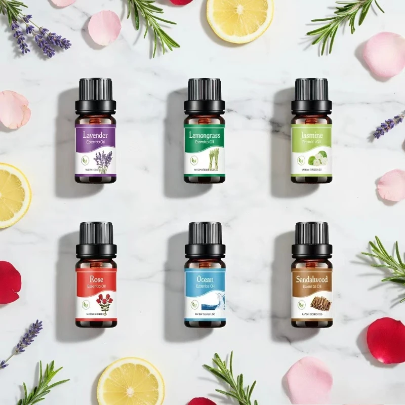 10ML Water-soluble Multiple Flavors Plant Essential Oils Liquid for ...