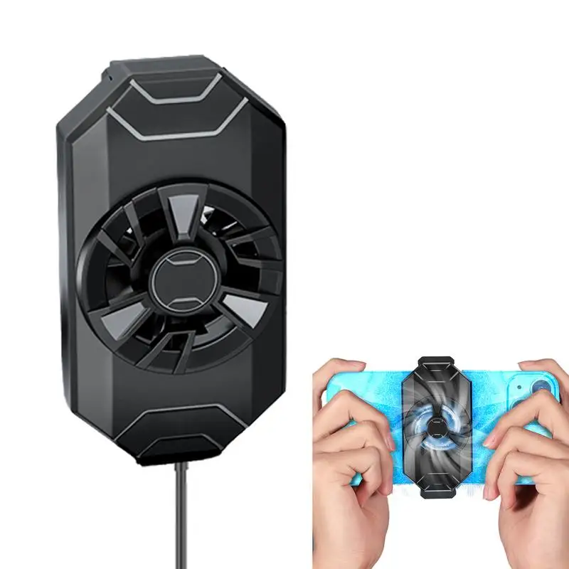 New-Mobile-Phone-Cooler-Fan-Phone-Gaming-Cooler-System-Cool-Heat-Sink ...