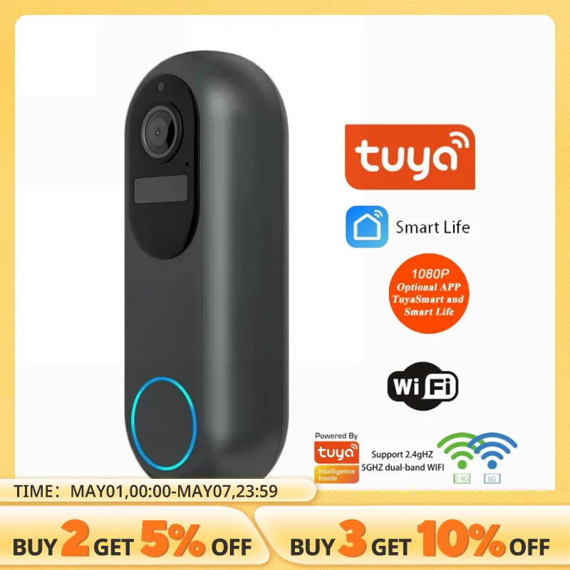 1080P-Tuya-Smart-Video-Doorbell-WIFI-Wireless-Door-Bell-Waterproof ...