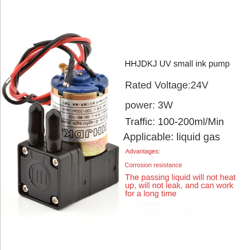 HH-Small-Ink-Pump-24VDC-3W-100-200ML-min-Micro-Diaphragm-Liquid-Pump ...