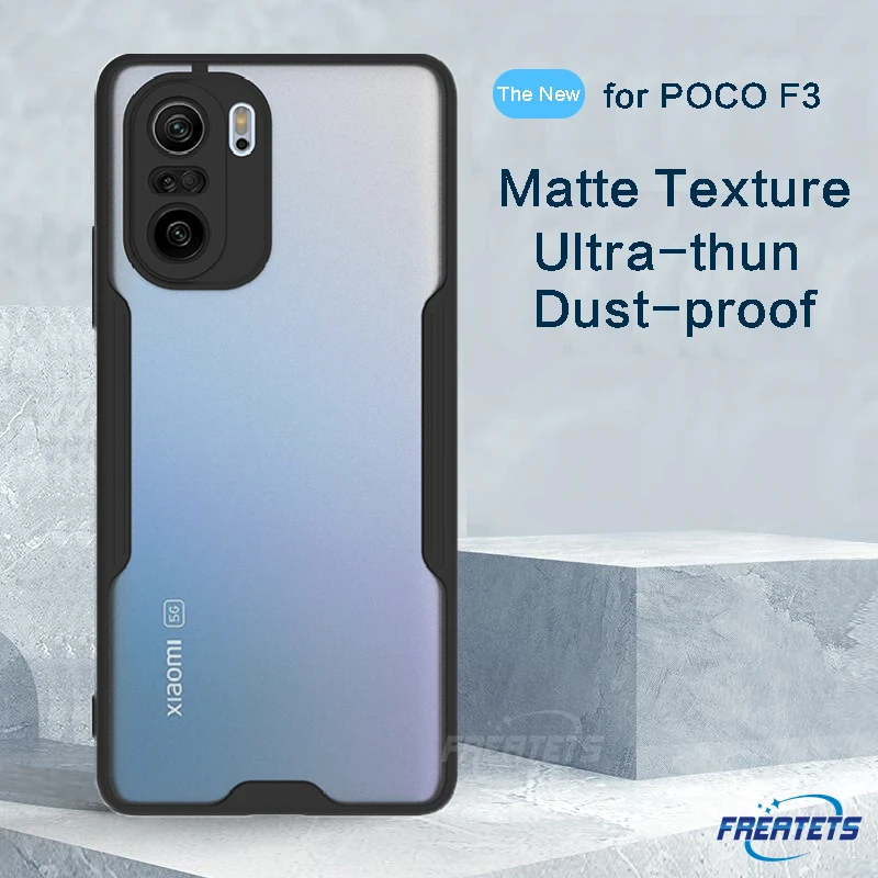 Poco F3 Case Fiber Silicone | Xiaomi Poco F3 Black Case | Xiaomi Poco ...
