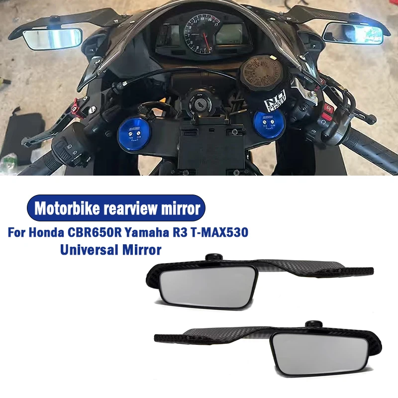 Universal-Motorcycle-Spoiler-Fairing-Wing-for-Yamaha-R3-Aerodynamic ...