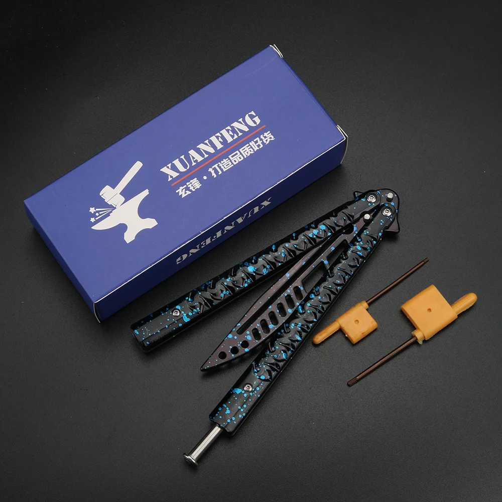 Outdoor-Multifunctional-Play-Knife-Safe-Butterfly-Tool-Not-Sharp ...