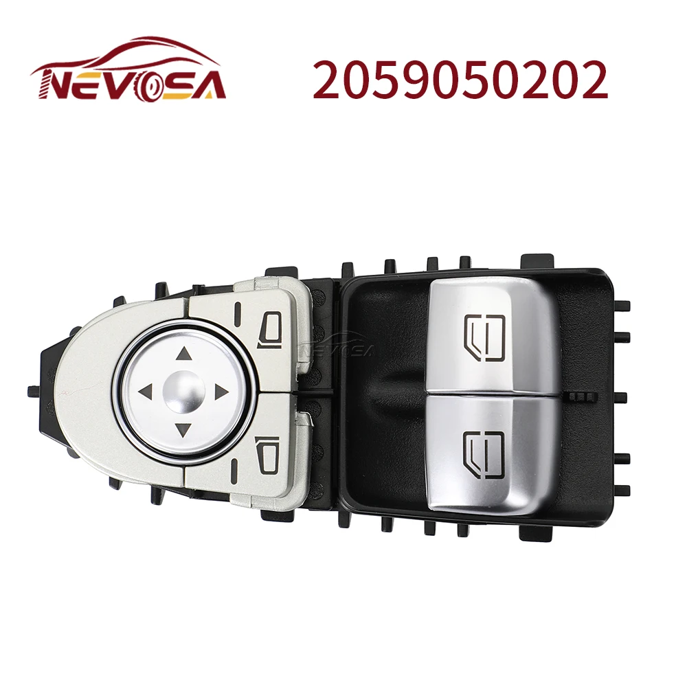 2059050202-Window-Switch-For-2017-2021-Mercedes-Benz-C300-Front-Left ...