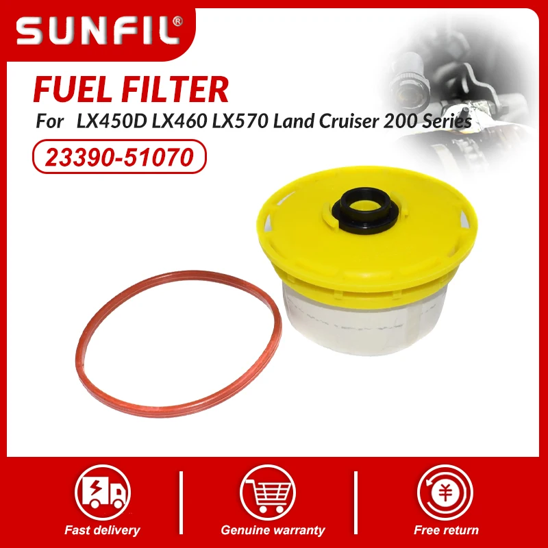 23390-51070 23390-51020 FUEL FILTER FOR LX450DLX460LX570 Land Cruiser ...
