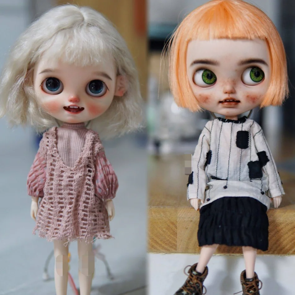 Selling-customized-Blyth-doll-by-hand-dolls-not-ear-and-shoes-hair-is ...