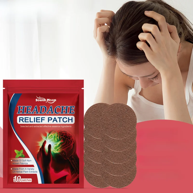 Headache-Relief-Plaster-Improve-Migraine-Mental-Anxiety-Insomnia ...