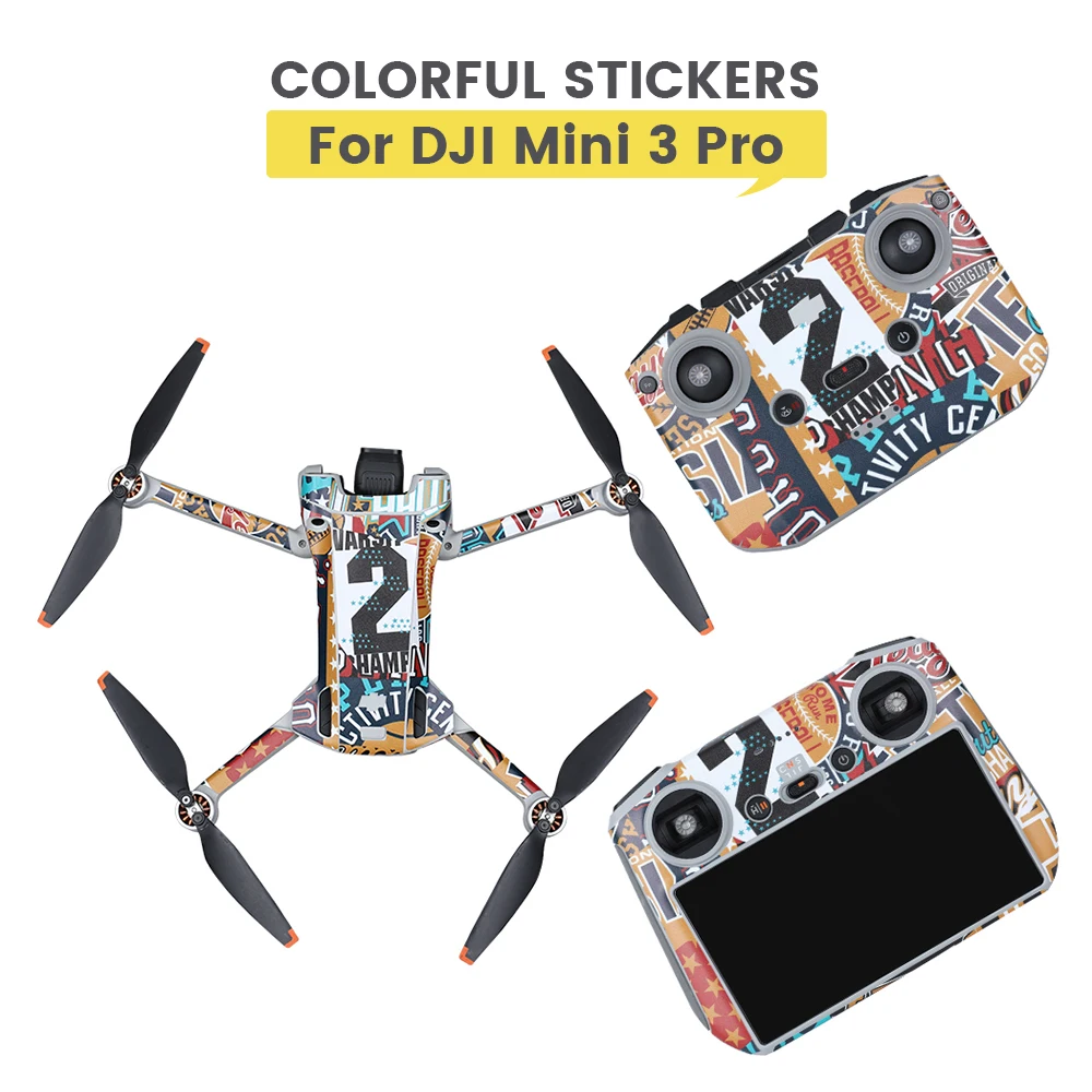 PVC-Stickers-for-DJI-Mini-3-Pro-Skin-body-Remote-Control-Sticker ...