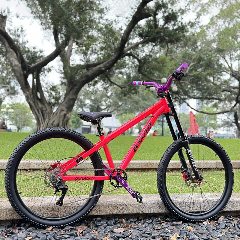 26-Inch-Off-Road-Mountain-Bike-Dual-Shoulder-Adjustable-Hard-Tail-Oil ...