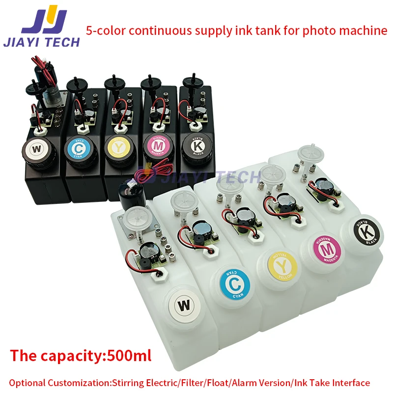 500ml Ink Tank Continuous Ink Supply System Cartridge with Alarm Board ...