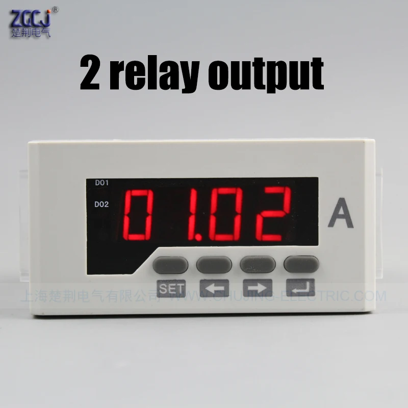 Digital-DC-ampere-meter-with-2-relays-output-range-DC-0-5A-current ...