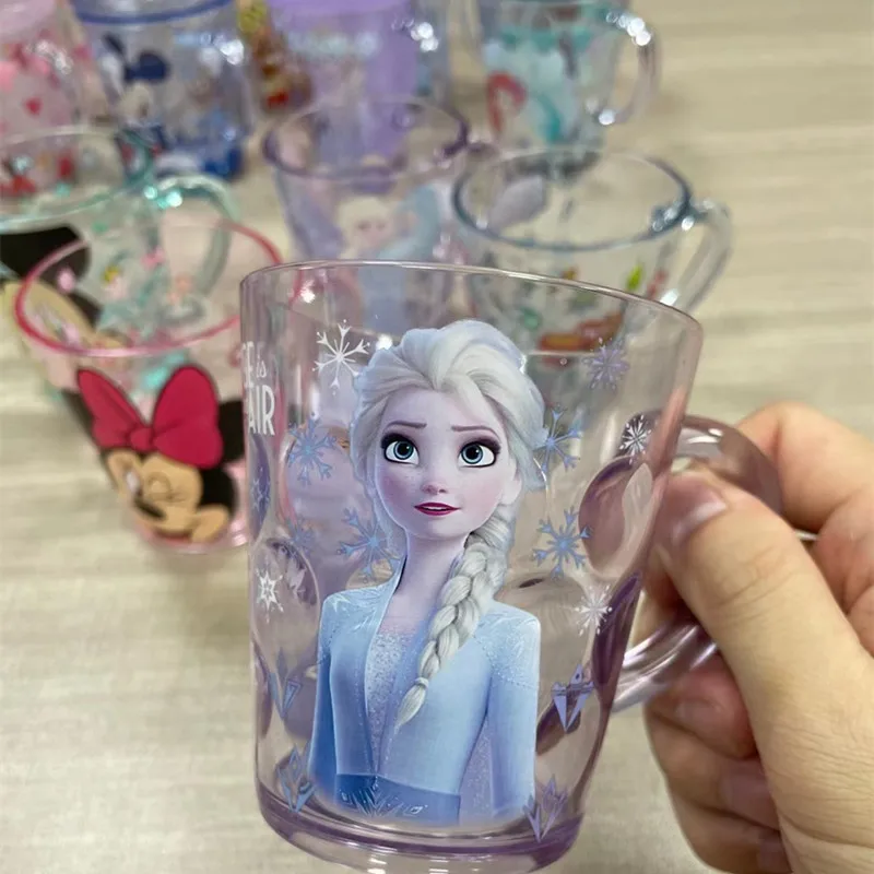 Disney Princess Cups Frozen 2 Elsa Mickey Mouse Milk Cup AS Crystal Cup ...