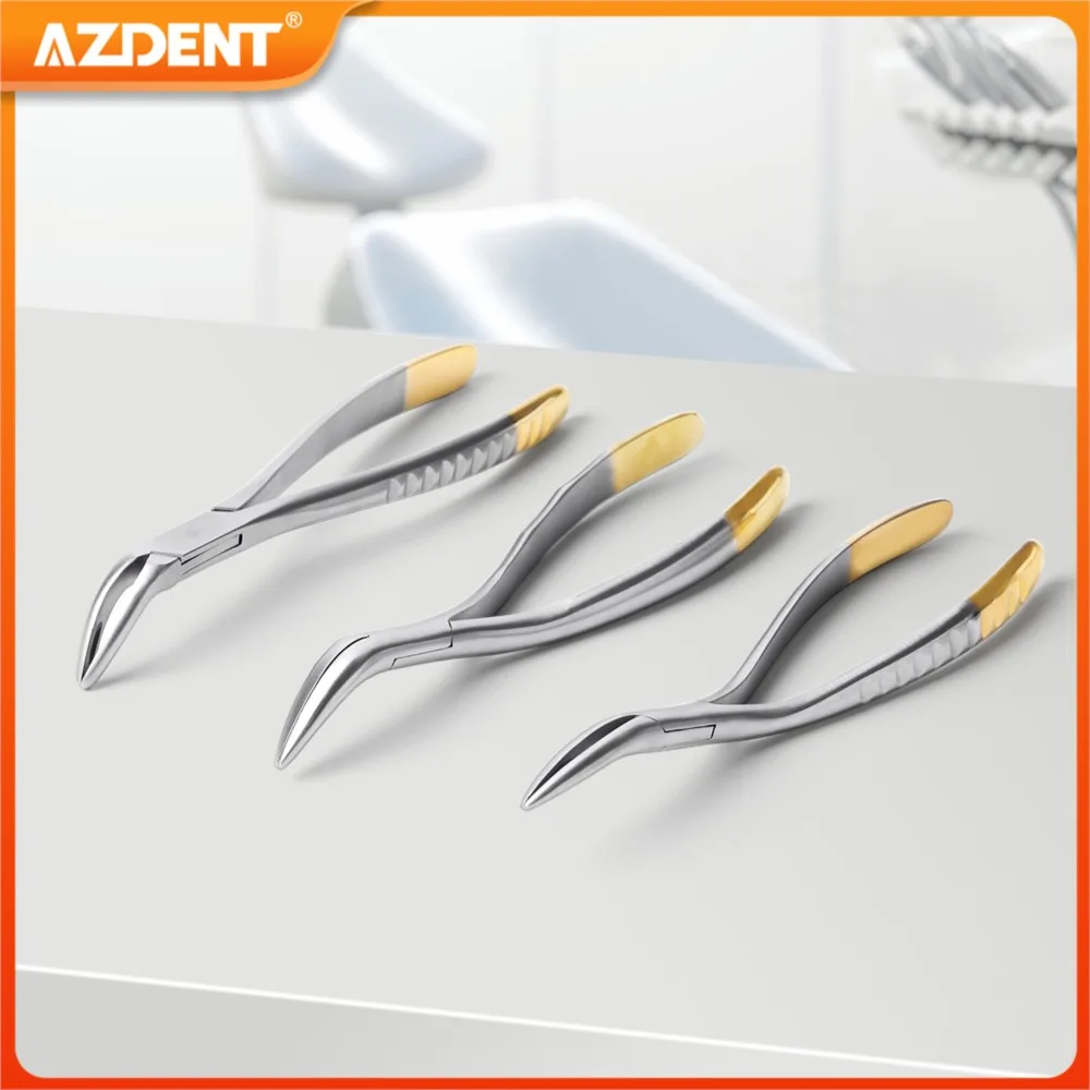 Dental-Tooth-Root-Extraction-Forceps-AZDENT-Root-Fragment-Pliers ...
