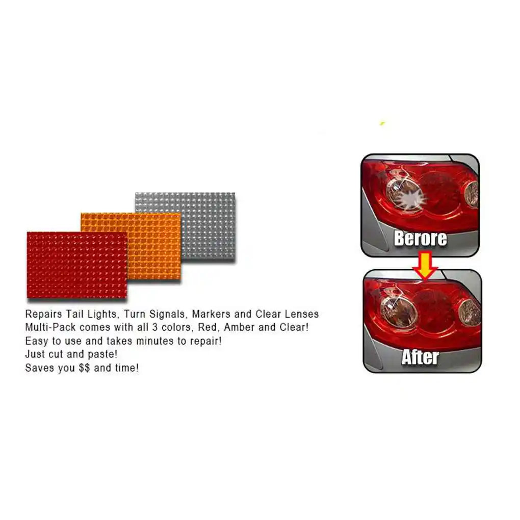 Universal Auto Lens Repair Kit Car Headlights Taillight Repair Tool Kit ...