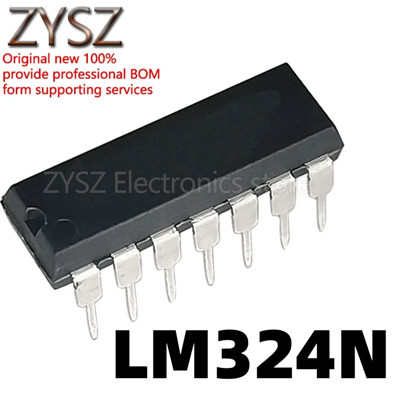 Amplificador-operacional-de-cuatro-v-as-1-piezas-LM324-LM324N-DIP14-pin ...