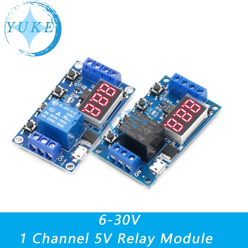 xy-j02-DC-6-30V-Support-Micro-USB-5V-LED-Display-Automation-Loop-Delay ...