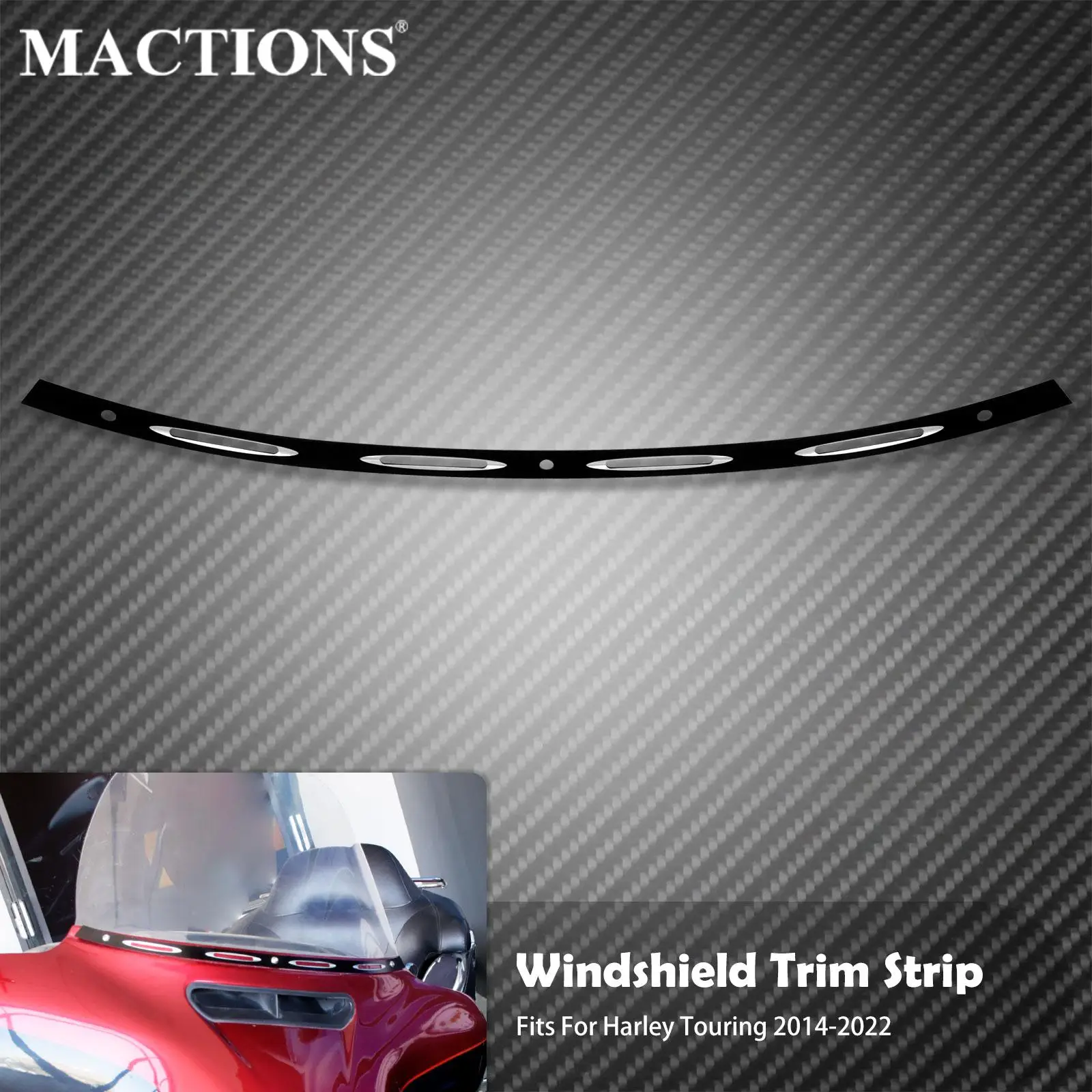 Aluminum Windscreen Windshield Trim | Windscreens Wind Deflectors ...