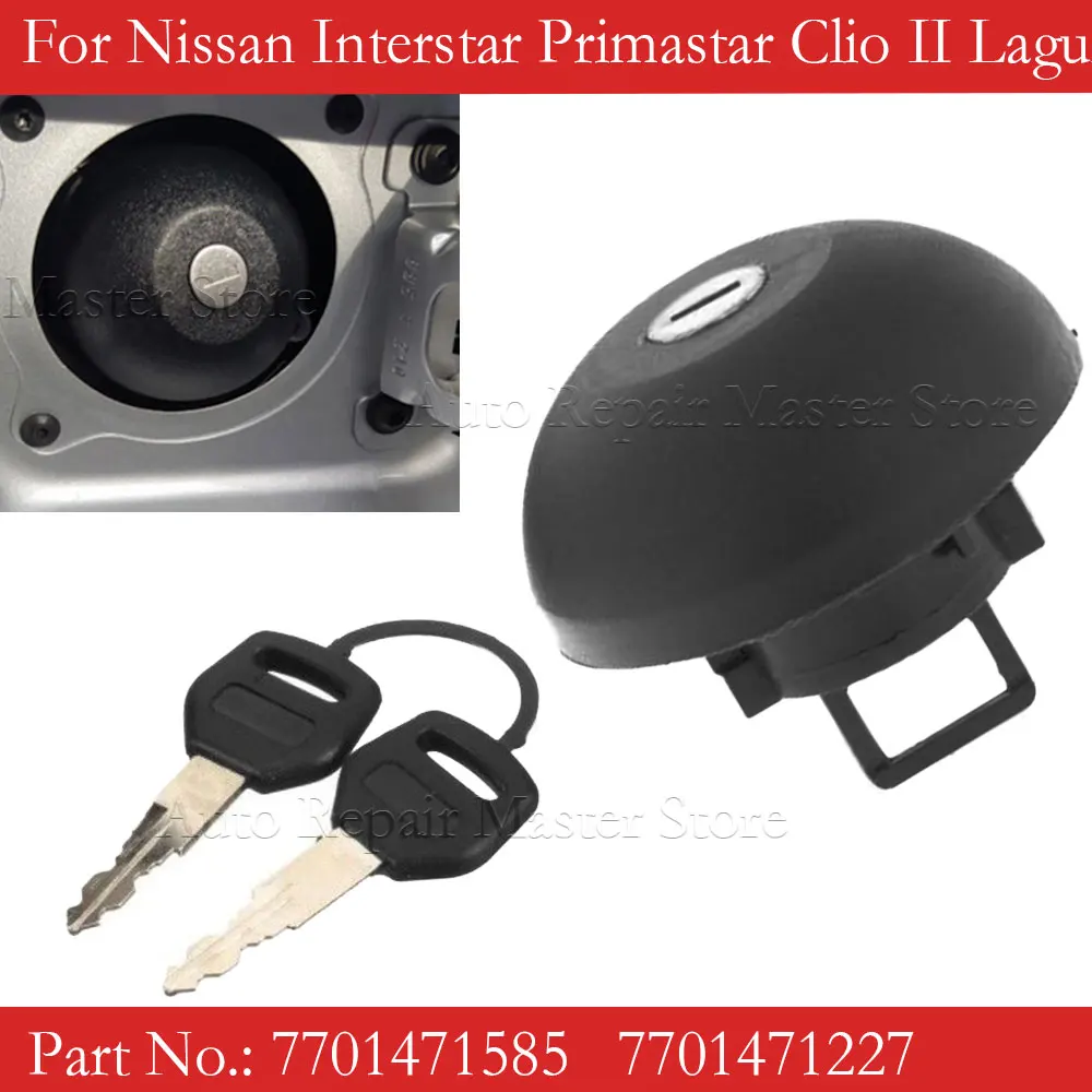 Lock-Petrol-Fuel-Tank-Cap-with-2-Keys-for-Renault-Clio-Laguna-Espace ...