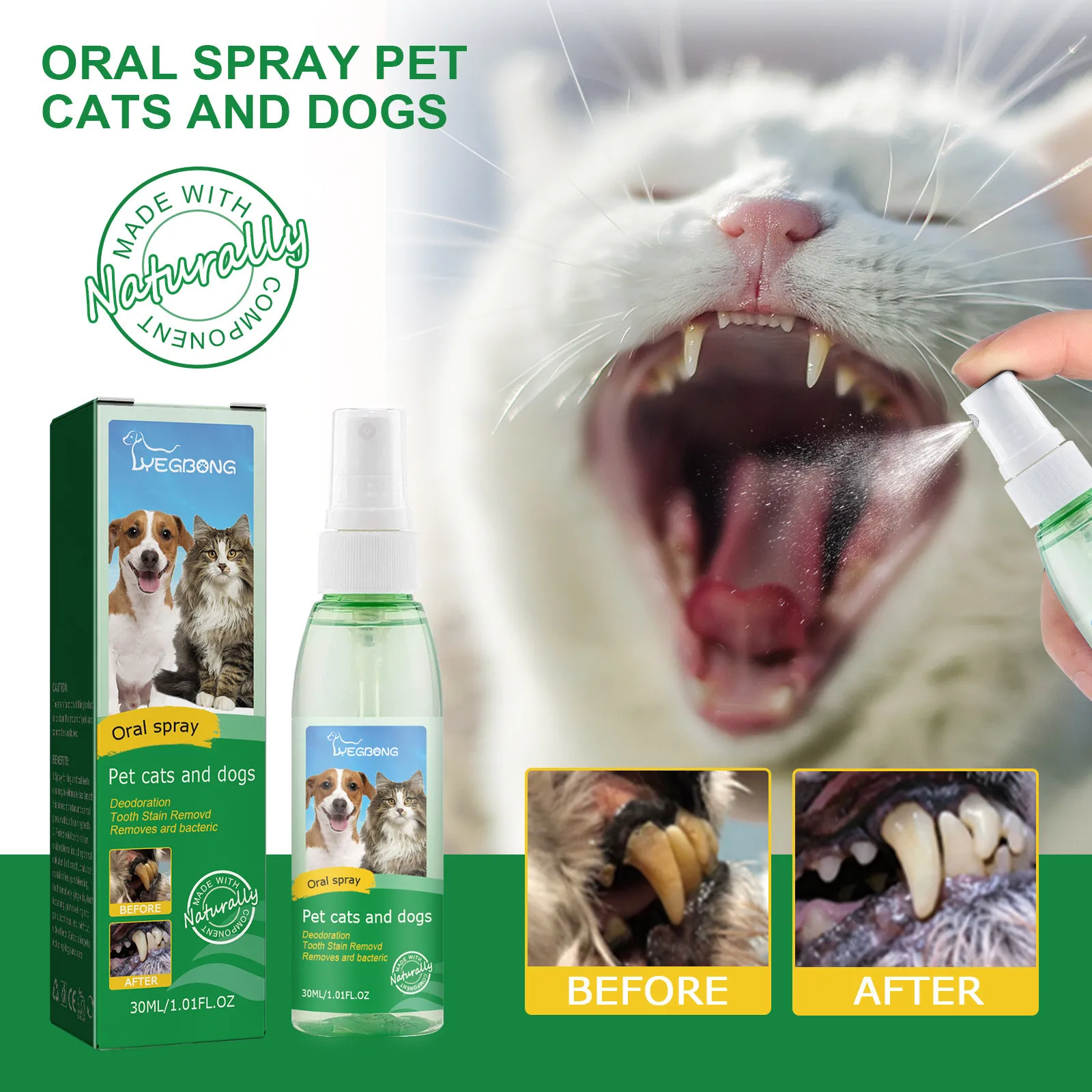 30ml-Bottle-Dog-Oral-Spray-Dog-And-Cat-Tooth-Cleaning-Spray-Tooth-Spray ...