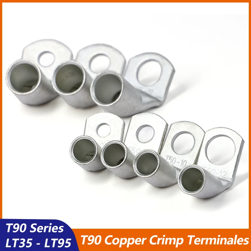 T90 Series Cable Terminals Lug Wire Connector Tinned Copper Crimp ...