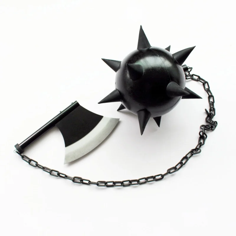 Gyomei-Himejima-Stone-Hashira-disfraz-de-Cosplay-hacha-de-armas-y ...