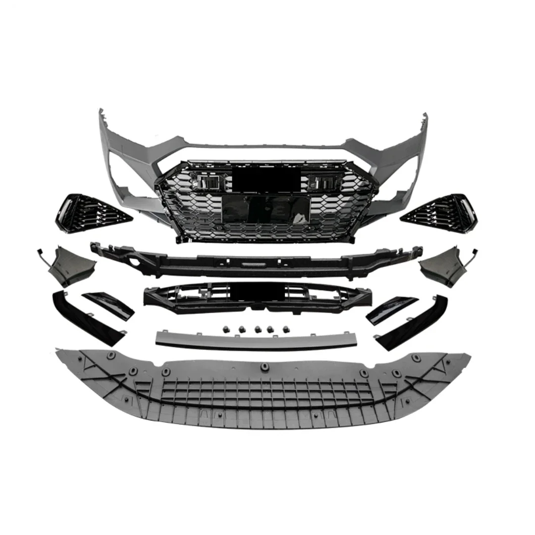 Body-Kit-for-Audi-A7-S7-2019-22-Upgrade-to-RS7-Front-bumper-Grill-Mask ...