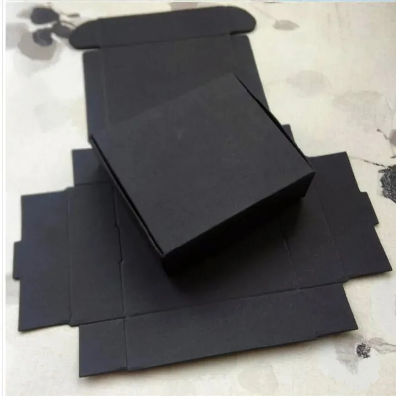 50pcs-Natural-black-Kraft-Paper-Packaging-Box-Cajas-de-Carton-Box-Soap ...