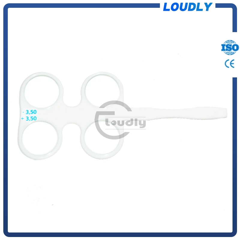 100% New Loudly brand 4 Lens Optometry Ophthalmic Optical Flipper Lens ...
