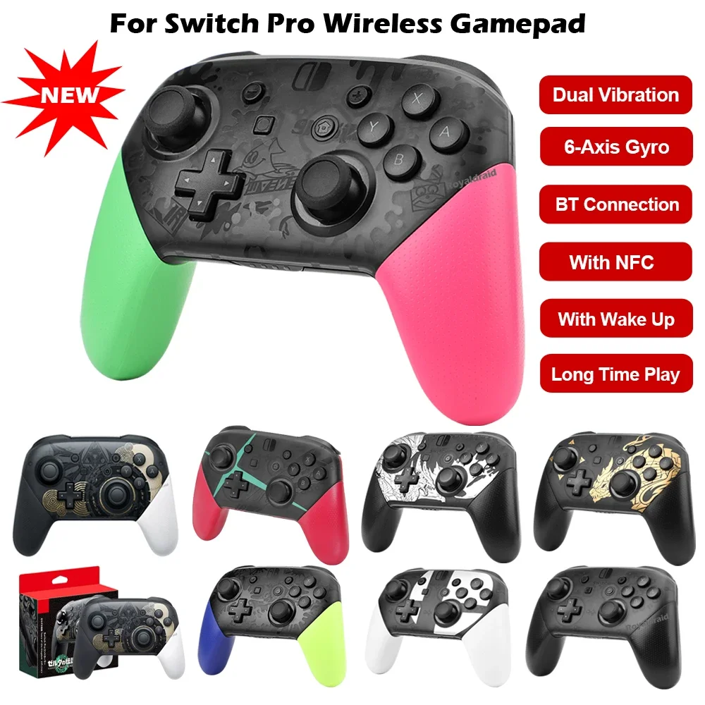 Mando-inal-mbrico-compatible-con-Bluetooth-para-consola-NS-Switch ...