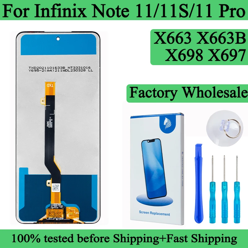 X663-X663B-X698-X697-Premium-Lcd-For-Infinix-Note-11-Display-Note-11S ...