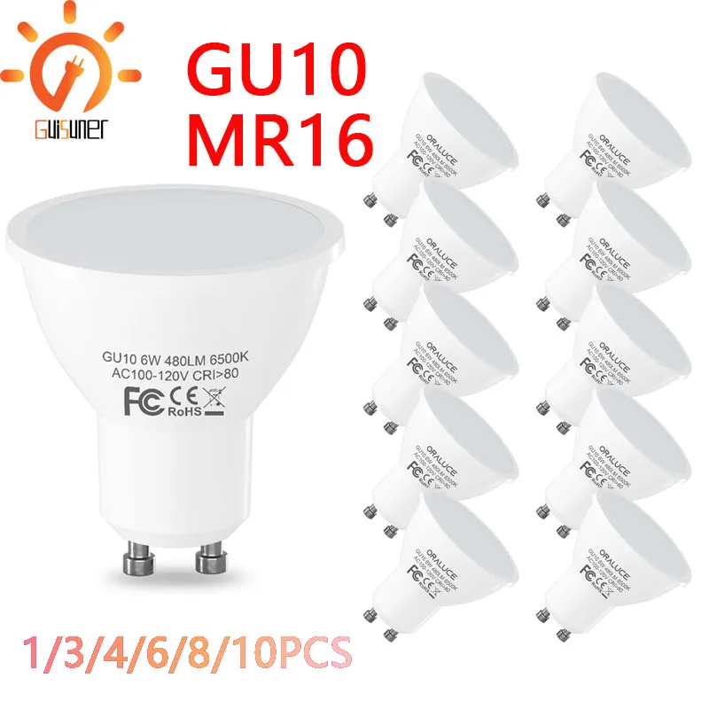 1 10pcs 12w 9w 6w 3w conduziu a luz do ponto gu10 lâmpada led lâmpada ...