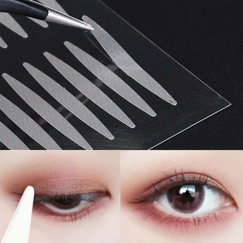 Natural-Invisible-Eyelid-Stickers-Mesh-Double-Eyelid-Tape-Eyes-Lift ...