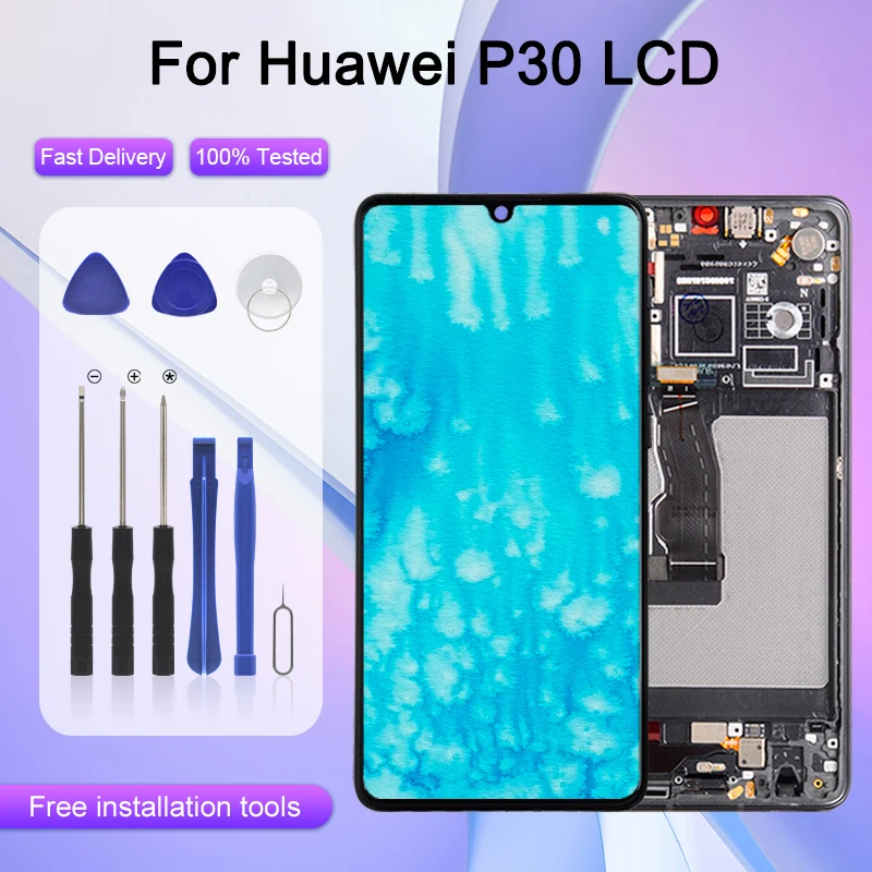 6-1-Inch-ELE-L09-L29-Display-For-Huawei-P30-LCD-Touch-Panel-Glass ...
