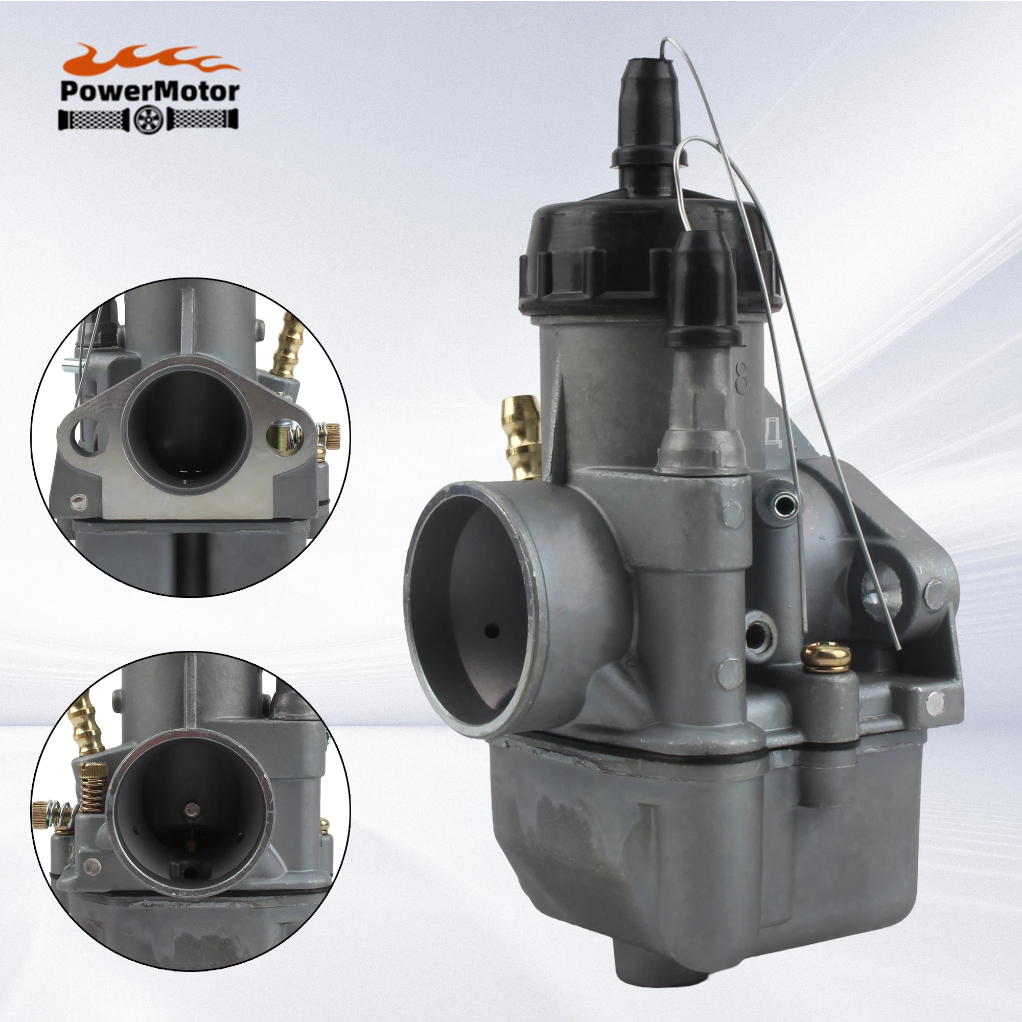 Motorcycle Carburetor K68 For PEKAR DNEPR URAL 650cc Motocross Engine ...