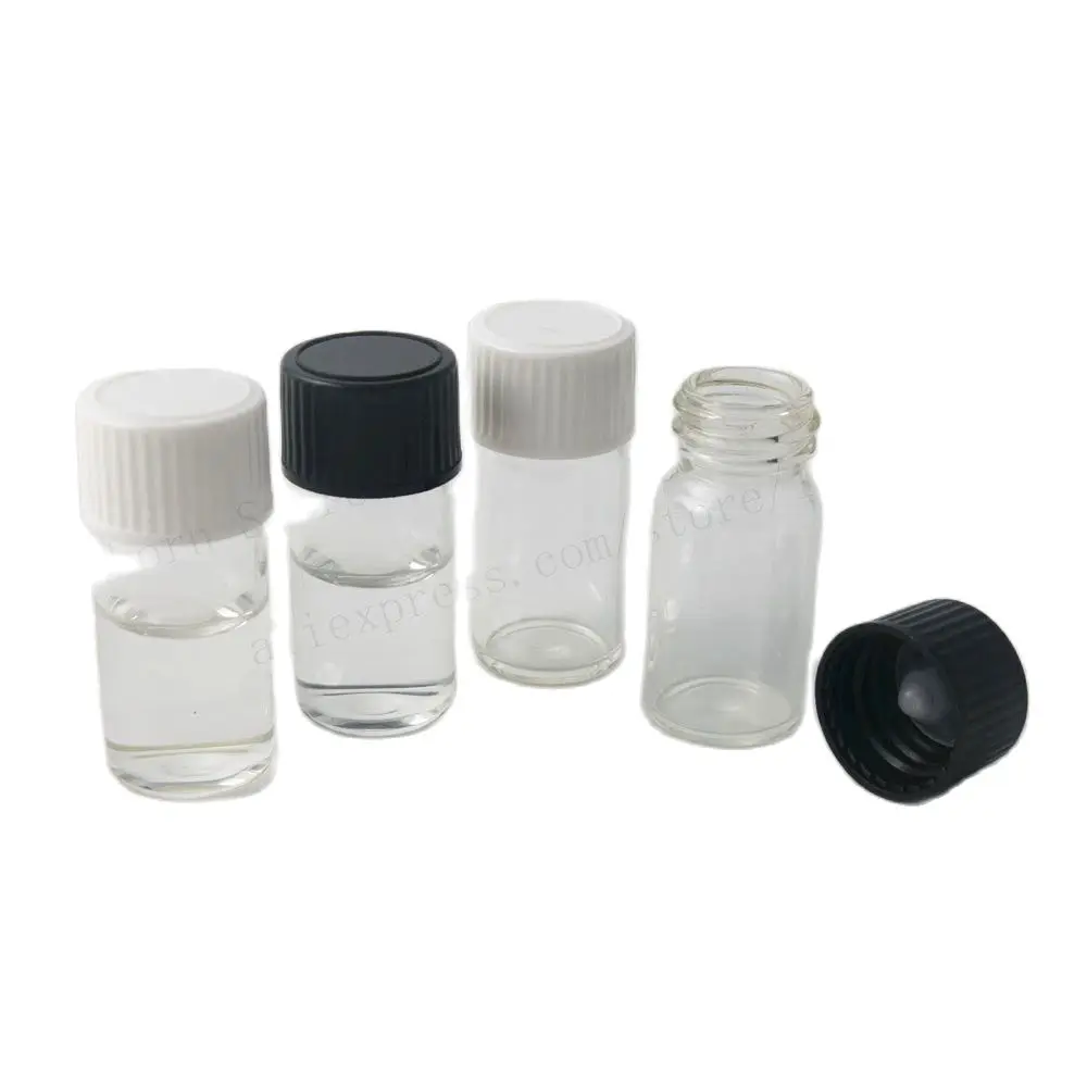 New-Arrival-7ml-Empty-Clear-Small-Glass-Bottle-With-Plastic-Screw-Cap ...