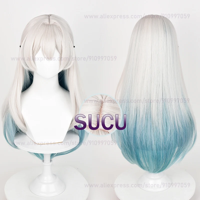 Honkai-Star-Rail-Firefly-Cosplay-Wig-67cm-Long-Straight-Hair-Anime-HSR ...